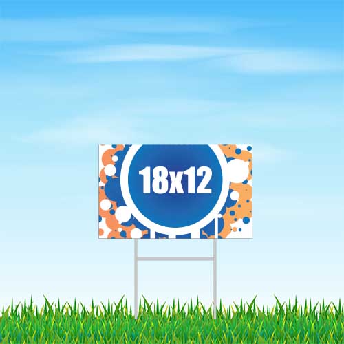 12"x18" Full Color Coroplast signs - Tampa Printing