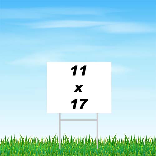 11"x17" Laminated Signs - Tampa Printing